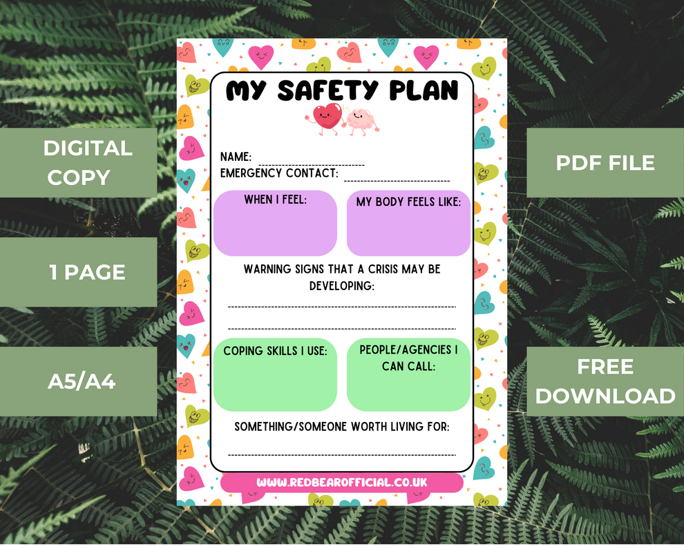 FREE SAFETY PLAN | DIGITAL DOWNLOAD – RedBearOfficial LTD